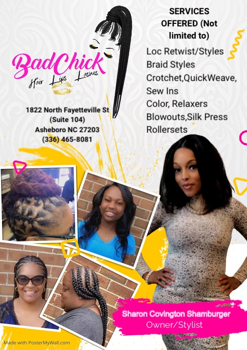 braids flyer | PosterMyWall