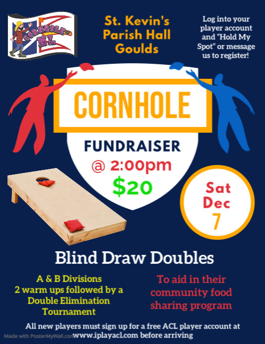 Copy of Cornhole Tournament | PosterMyWall