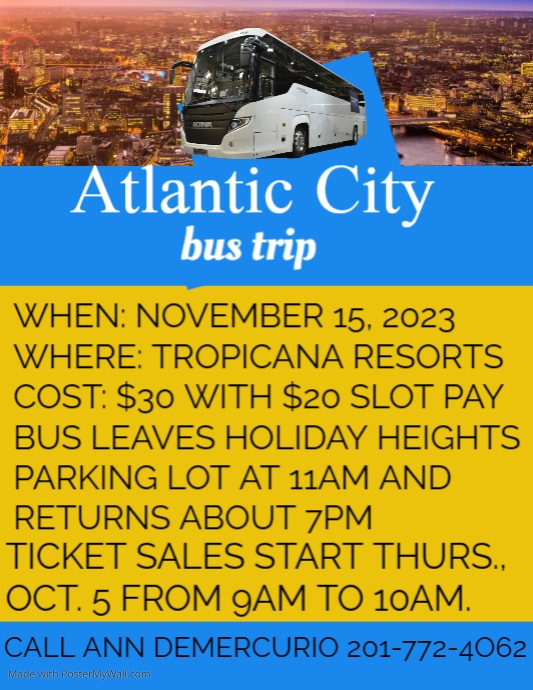 Yellow Bus Trip Flyer Template | PosterMyWall