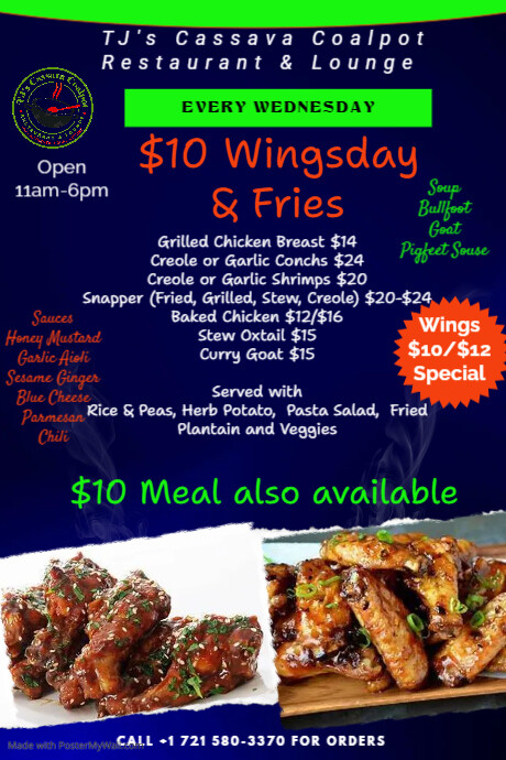 Wings Night | PosterMyWall