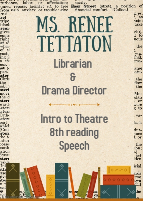 Copy of Library theme party invitation | PosterMyWall