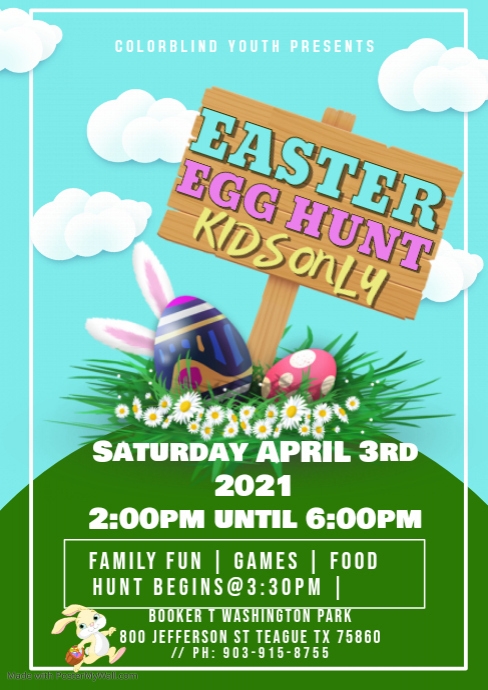 Copy of Easter Egg Hunt Poster | PosterMyWall