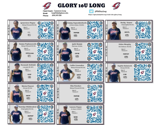 Team Roster Sheet | PosterMyWall