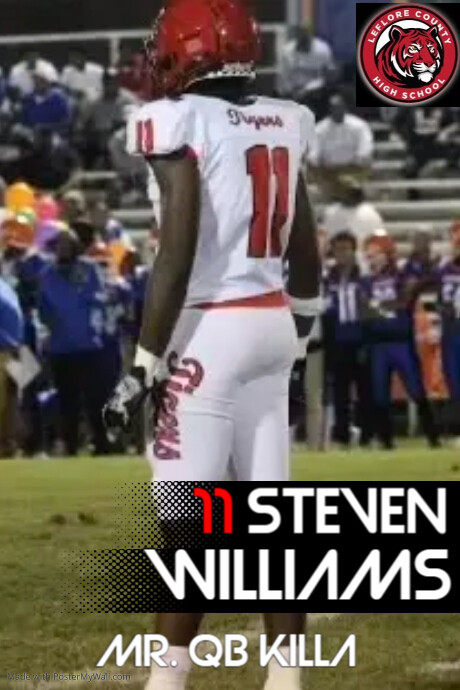 Football Player Profile (3) | PosterMyWall