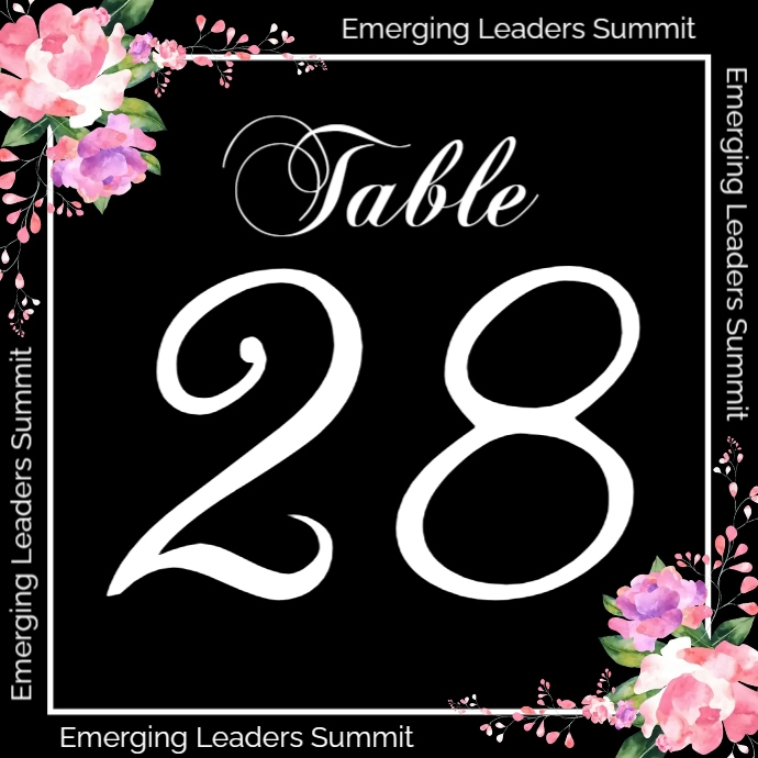 Copy of ELS Table#28 | PosterMyWall