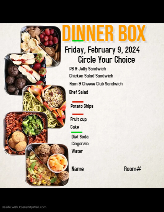 Copy of Healthy Lunch Box 2021 Template | PosterMyWall
