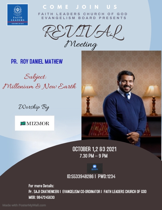 Copy of Reunion Church Event Flyer | PosterMyWall