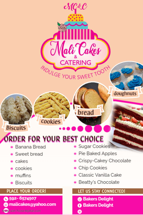 BAKERS FLYER | PosterMyWall