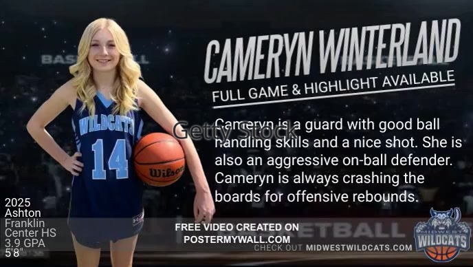 Copy of CAMERYN WINTERLAND | PosterMyWall