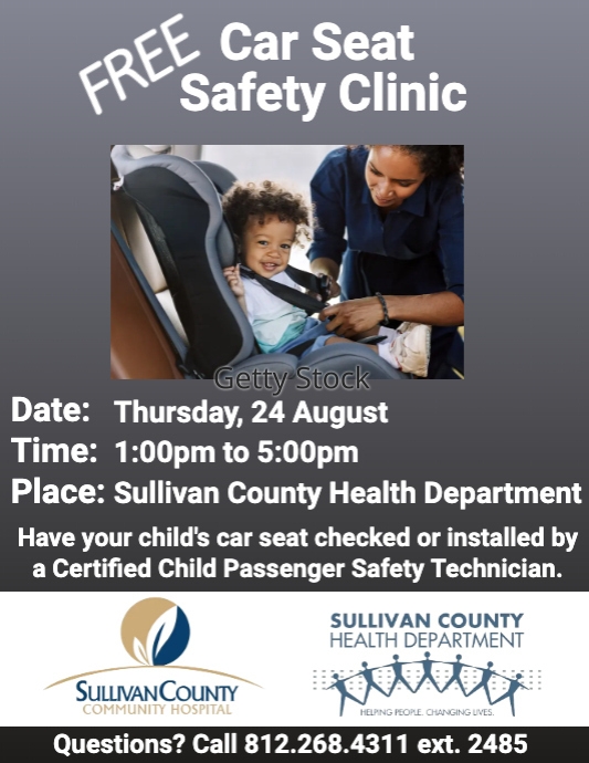 Car Seat Flyer (2) | PosterMyWall