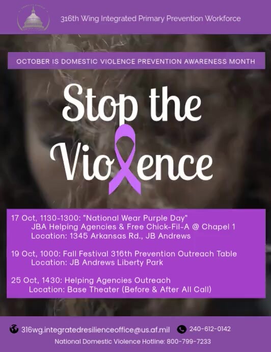 Stop Violence Abuse Awareness Video | PosterMyWall