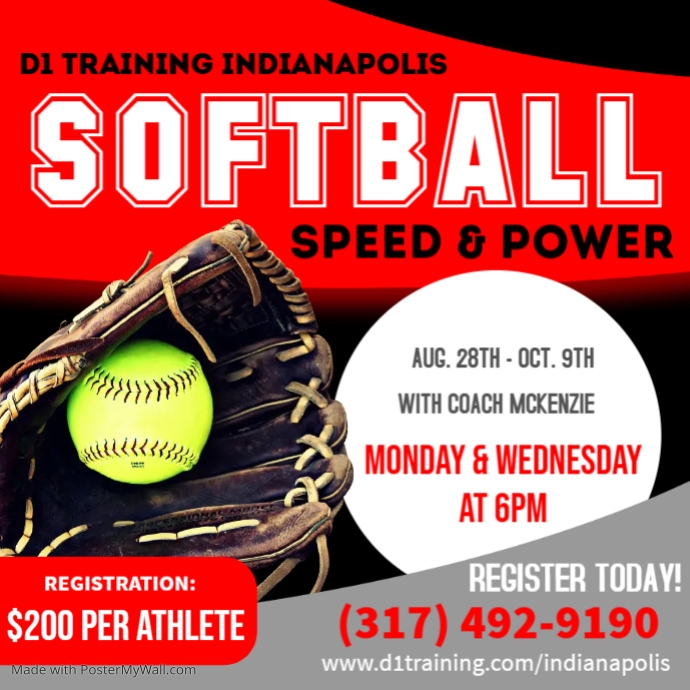 softball program | PosterMyWall