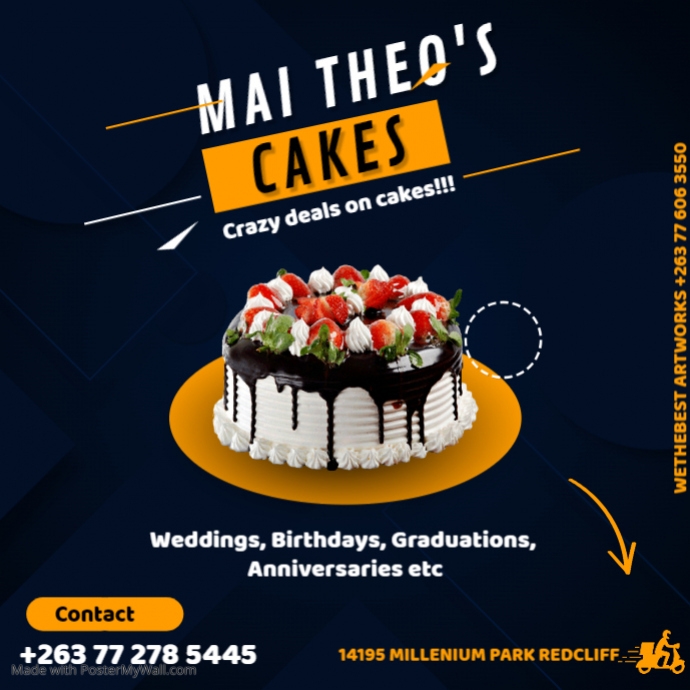 Copy of cake deal | PosterMyWall