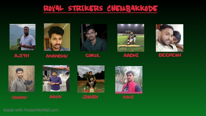 Cricket Tournament Auction | PosterMyWall