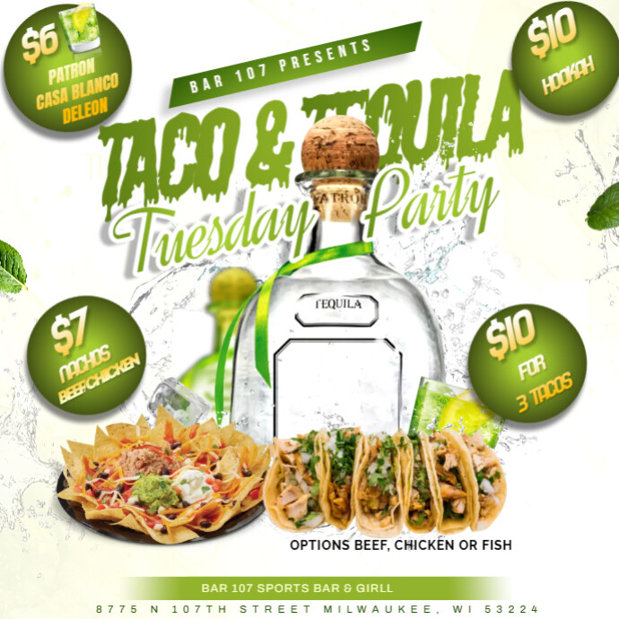 tequila party | PosterMyWall