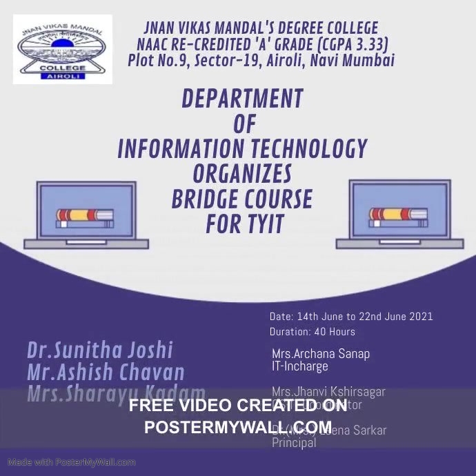 Copy of Copy of Online Courses Video Ad Template | PosterMyWall