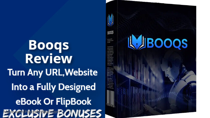 Copy of Booqs Review | PosterMyWall