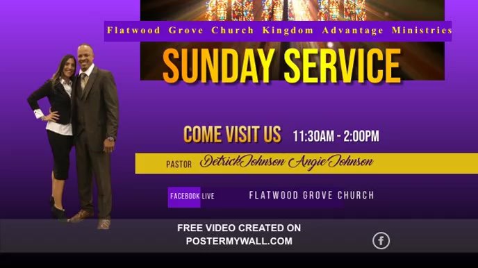 Copy of Church sunday service | PosterMyWall