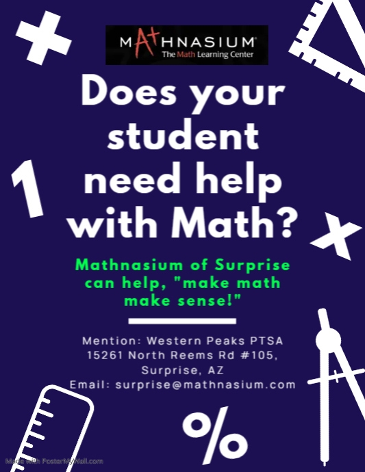 Math Tutoring Lessons Teaching Flyer | PosterMyWall