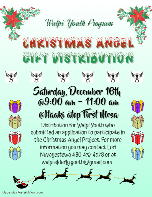 Christmas Angel Tree Project (4) | PosterMyWall