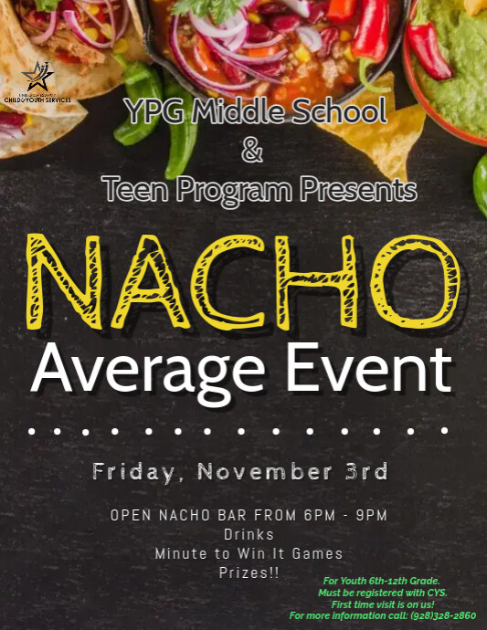 Nacho Night Special Flyer Template | PosterMyWall