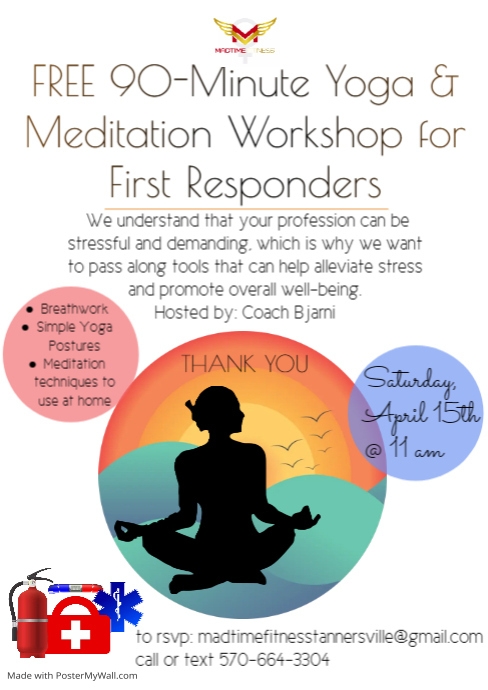 First Responder Flyer | PosterMyWall