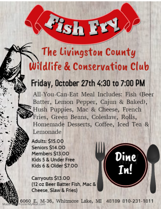 Copy of Catfish Fry | PosterMyWall