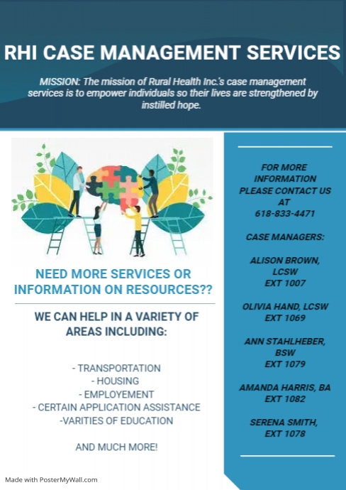 case management english | PosterMyWall