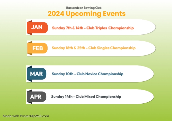 VLT Upcoming events 2024 | PosterMyWall