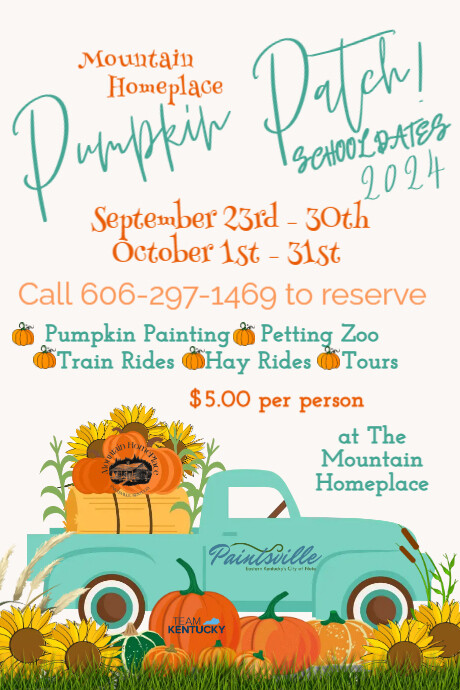 School Pumpkin Patch | PosterMyWall