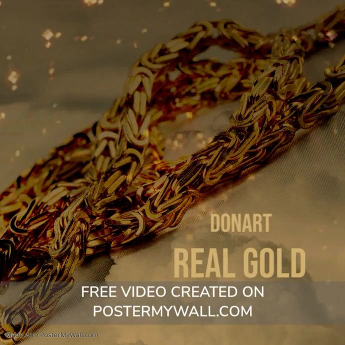 Copy of Video Gold Chain The Mixtape CD Cover | PosterMyWall