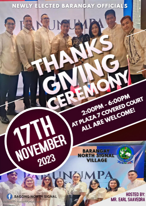 thanks giving sunday service | PosterMyWall