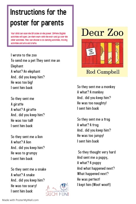 Story dear zoo | PosterMyWall