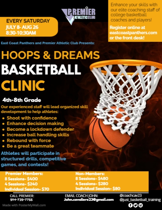 Saturday Clinic (Flyer) | PosterMyWall