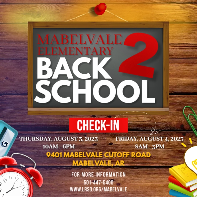 Back to school check-in 23 | PosterMyWall