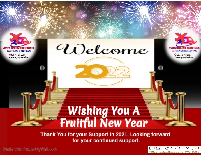 Copy of New year, 2022,event | PosterMyWall