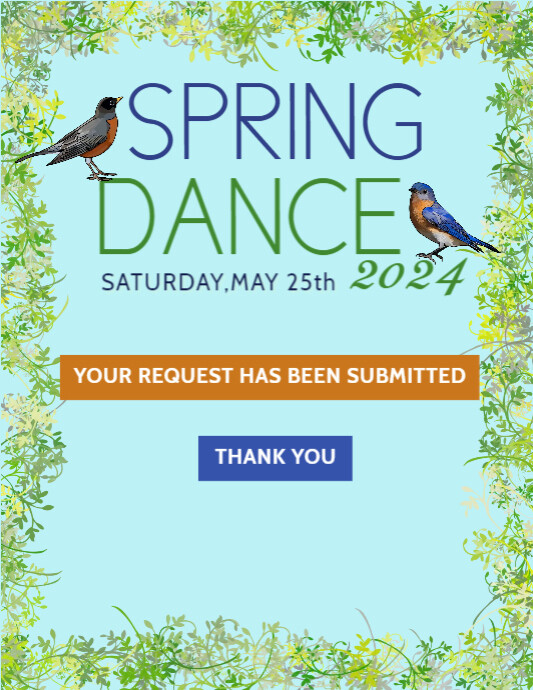 Copy of Copy of Copy of Copy of Spring Dance 2019 | PosterMyWall