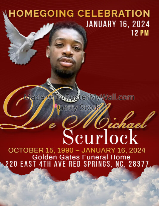 Funeral Program (3) | PosterMyWall