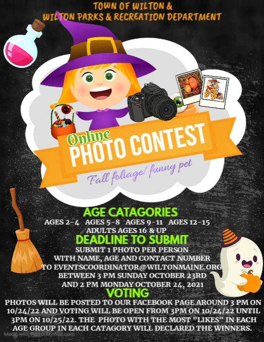 Copy of Copy of halloween, halloween photo contest | PosterMyWall