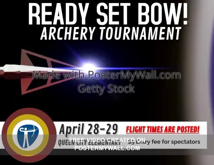 ARCHERY TOURNAMENT AD DIGITAL | PosterMyWall