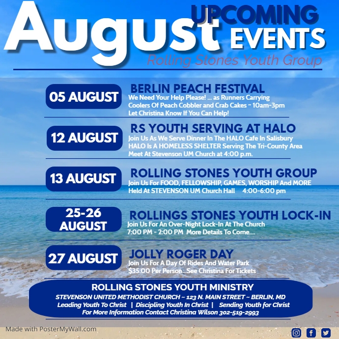 June upcoming events Instagram post. | PosterMyWall