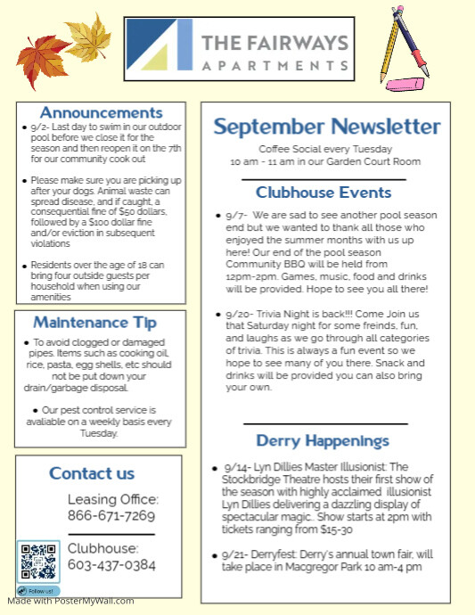 September Newsletter | PosterMyWall