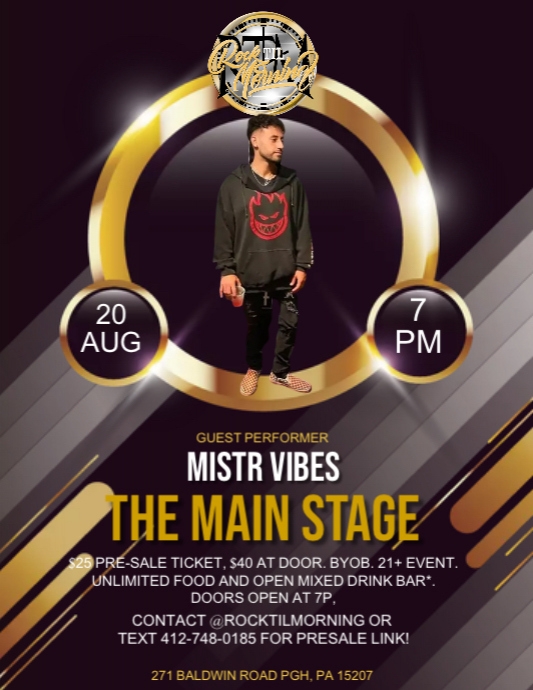 Copy of THE MAIN STAGE - GUEST PERFORMERS | PosterMyWall