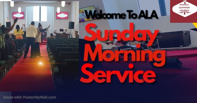 Welcome to Sunday Morning Service September 10th | PosterMyWall