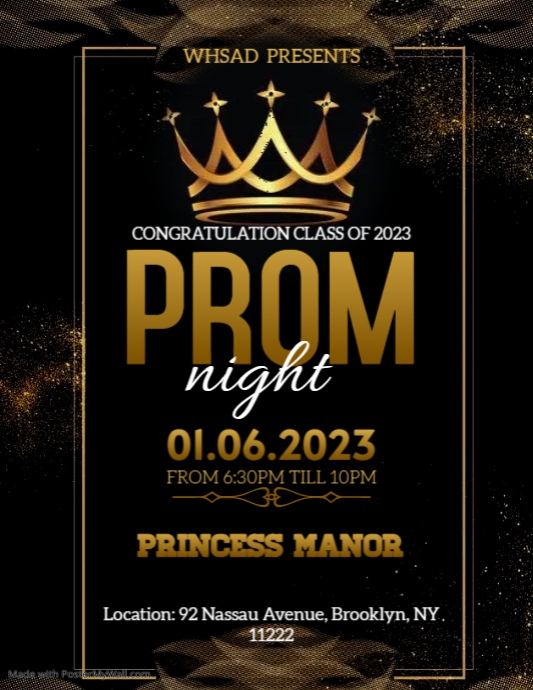 prom flyer template | PosterMyWall