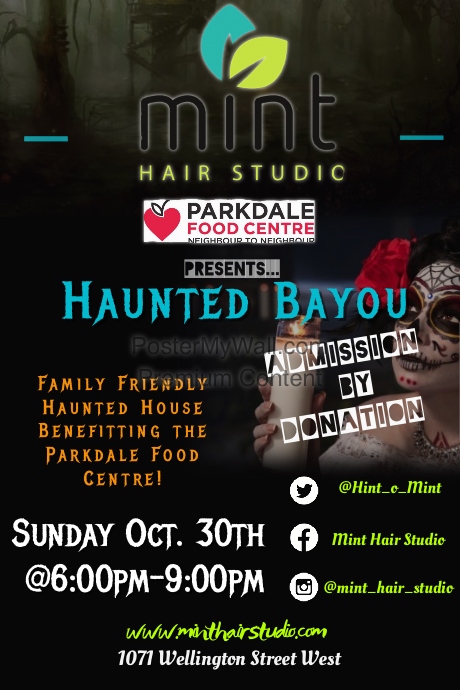 haunted house flyer | PosterMyWall