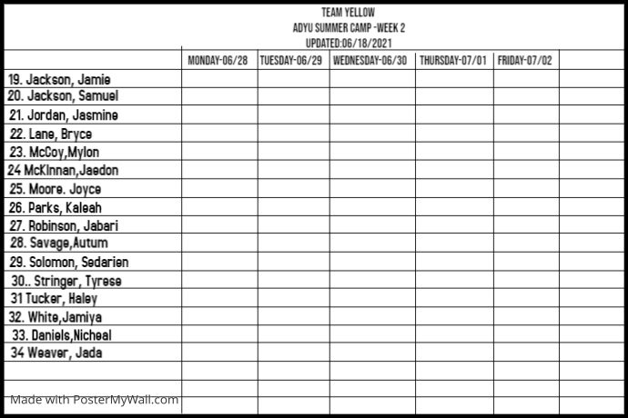 Copy of Copy of Daily Work Planning Board Template | PosterMyWall