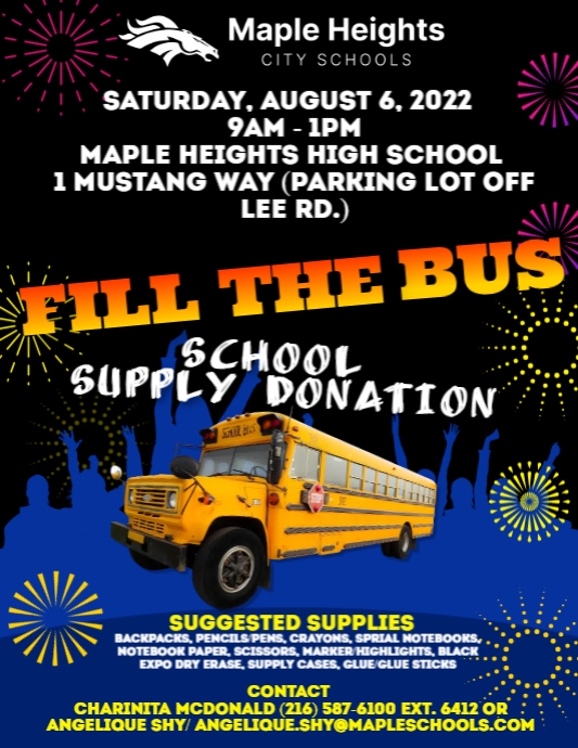 Fill the Bus 2022 SY | PosterMyWall