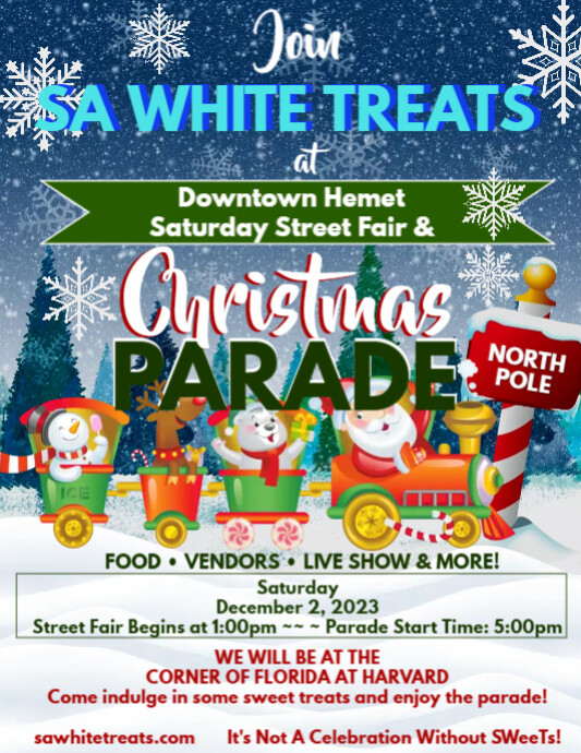 Copy of CHRISTMAS PARADE | PosterMyWall