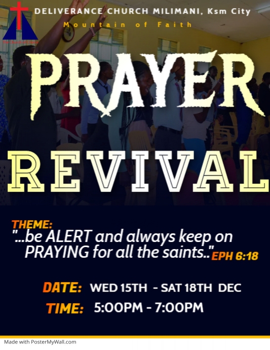 Copy of Prayer Summit | PosterMyWall